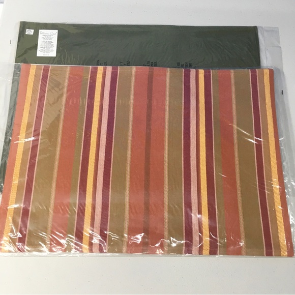 Pampered Chef | Dining | Pampered Chef Set Of Two Harvest Stripe ...